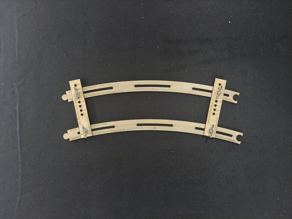 HO Curved Rail-Flow Track Alignment Guides | Oak Hill Model Railroad ...