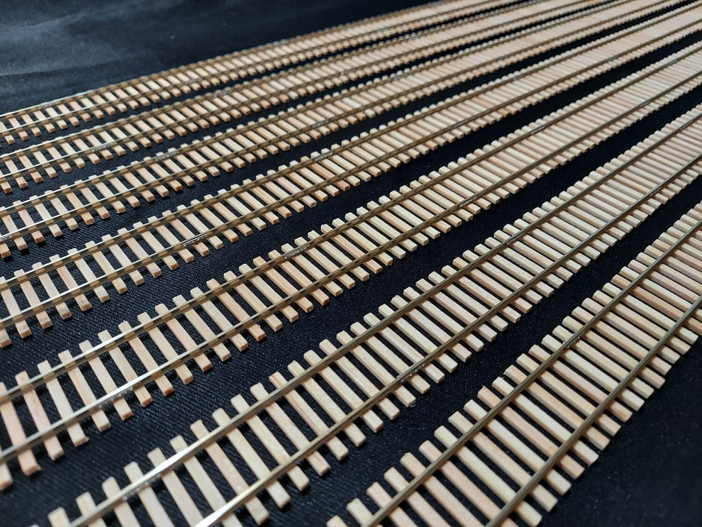 HO Scale Wood Cross Ties | Oak Hill Model Railroad Track Supply LLC