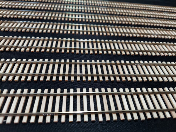 HO Scale Wood Cross Ties | Oak Hill Model Railroad Track Supply LLC