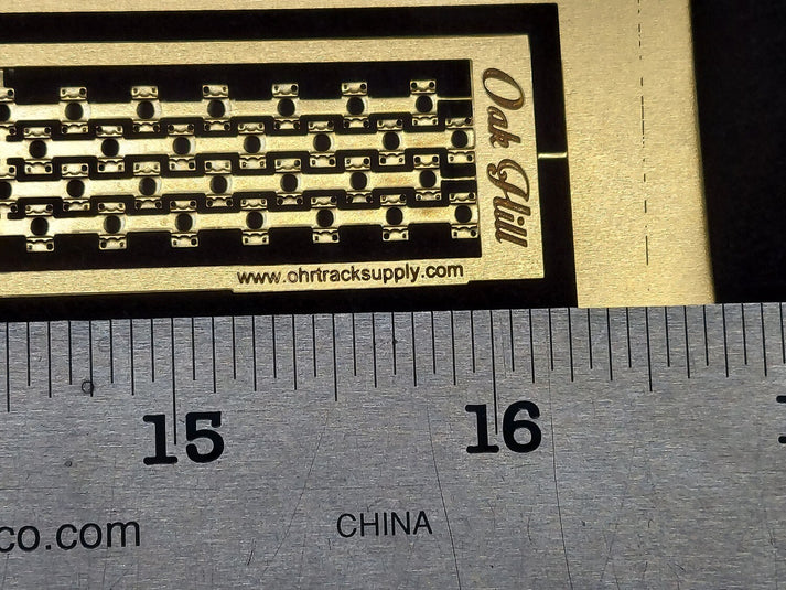 Roadmaster Series Straight Track | Oak Hill Model Railroad Track Supply LLC