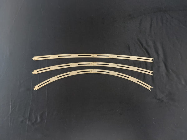 HO Curved Rail-Flow Track Alignment Guides | Oak Hill Model Railroad ...